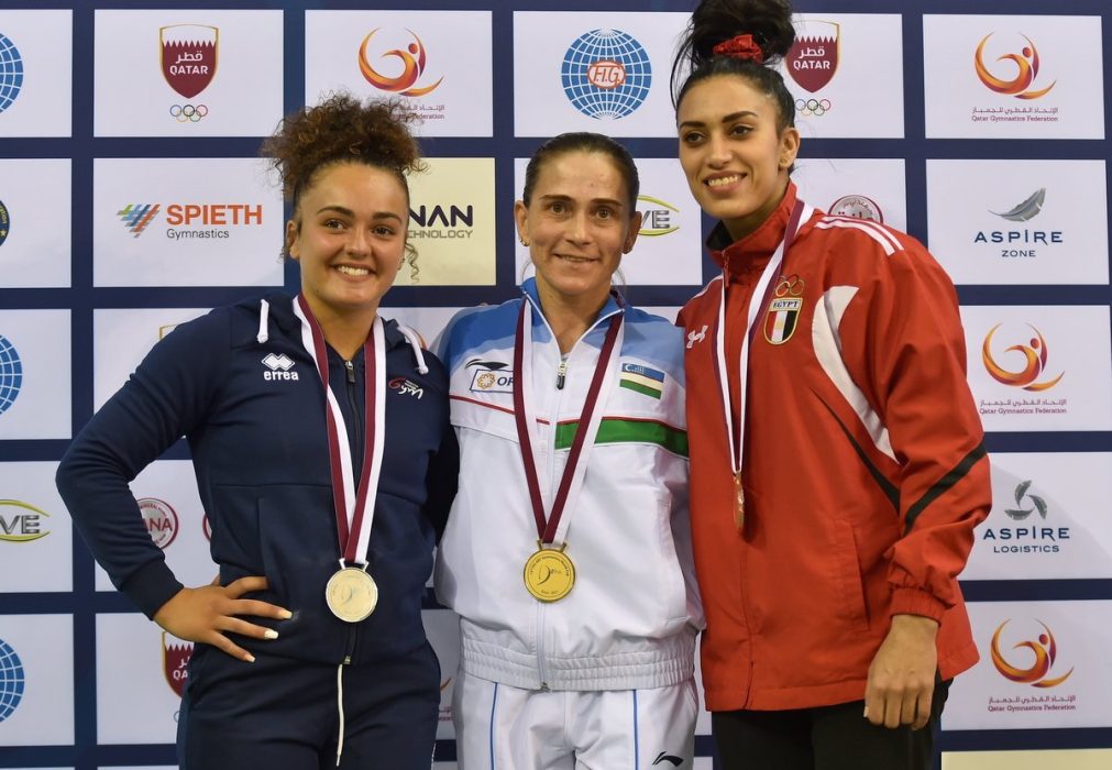 Egypt's Nancy grabs bronze at Artistic Gymnastics World Cup - Egyptian ...