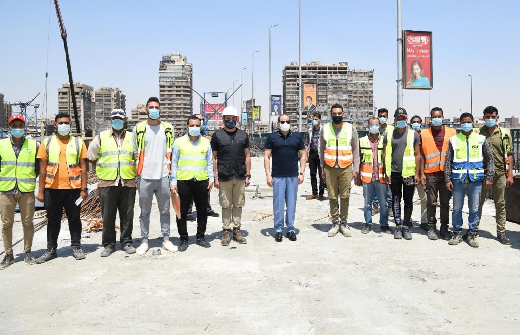Sisi inspects Greater Cairo Ring Road overhaul - Egyptian Gazette