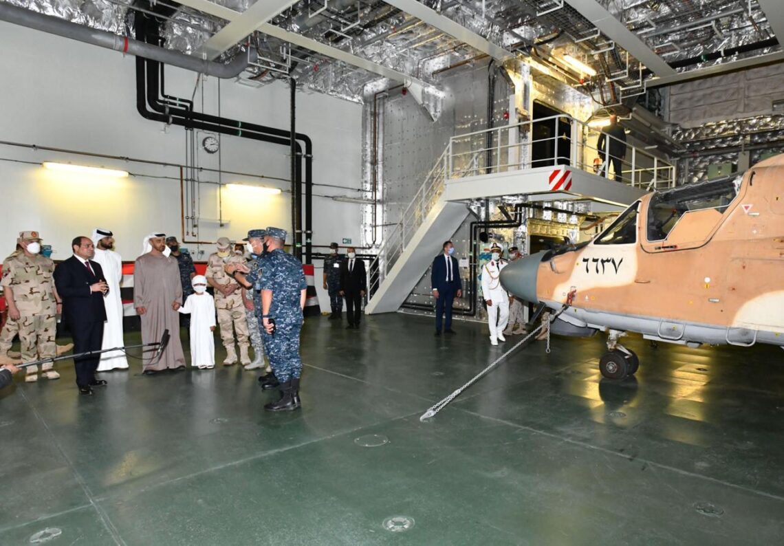 Egypt demonstrates sea supremacy in new naval base opening - Egyptian ...