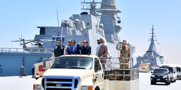Egypt demonstrates sea supremacy in new naval base opening - Egyptian ...