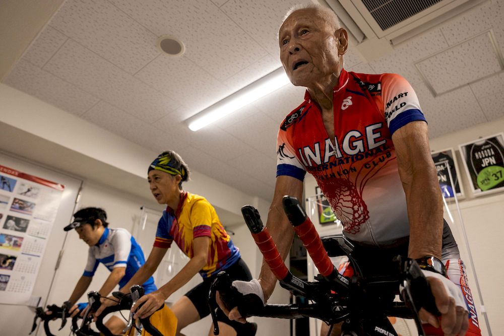 In Japan, world’s oldest Ironman seeks Olympic tips - Egyptian Gazette