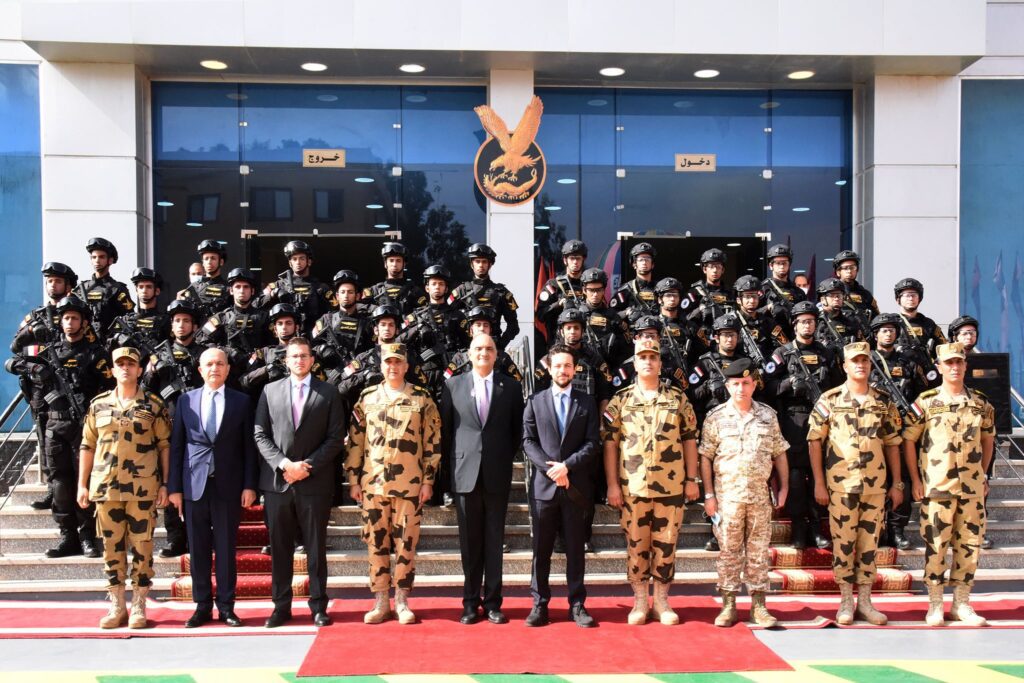 Crown Prince Hussein witnesses commandos exercise - Egyptian Gazette