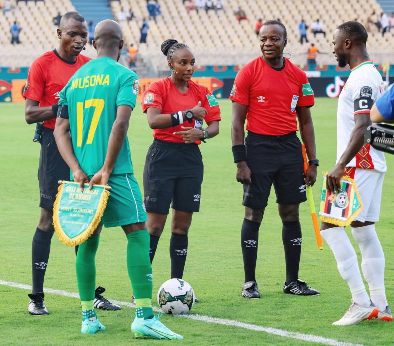 'Just the beginning' says first woman to referee AFCON match - Egyptian ...