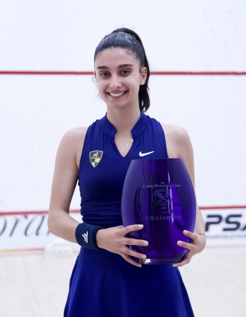 Egypt’s Rowan el-Araby claims Carol squash Open - Egyptian Gazette