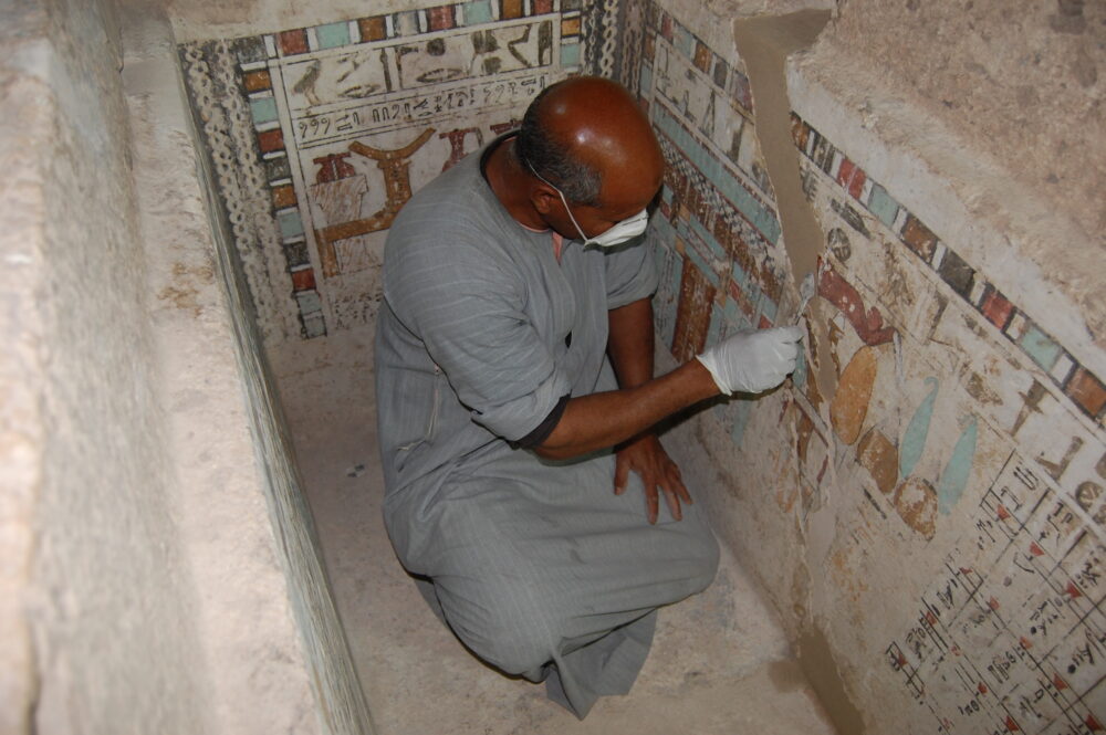New chambers in Hatshepsut Temple, Meru cemetery in North Asasif open ...