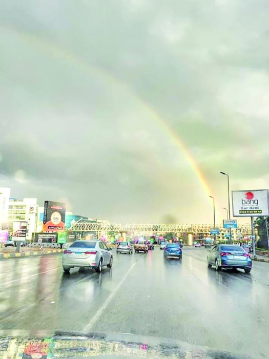 Wet, windy plus floods - Egyptian Gazette