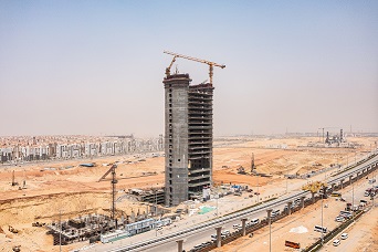 Infnity Tower, first private-sector tower in NAC is 55% complete ...