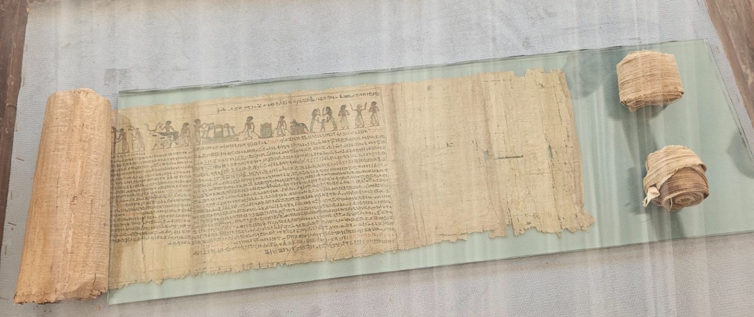 In Photos: Egyptian mission uncovers New Kingdom cemetery, papyrus in ...