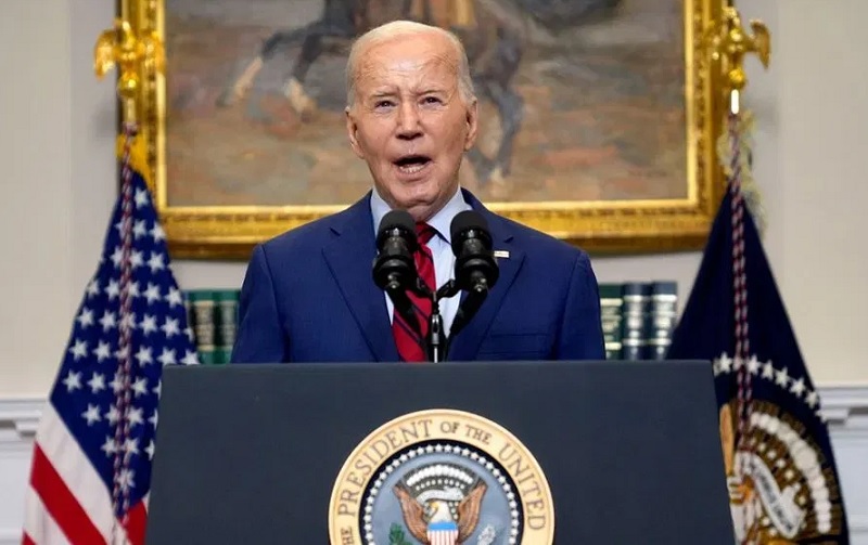 Biden says ‘order must prevail’ during campus protests over war in Gaza ...