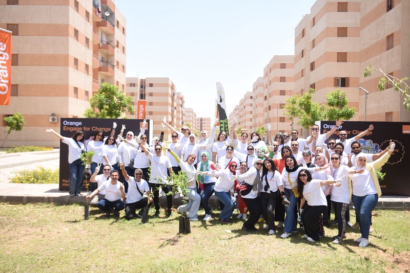 Orange Egypt launches extensive tree-planting campaign - Egyptian Gazette