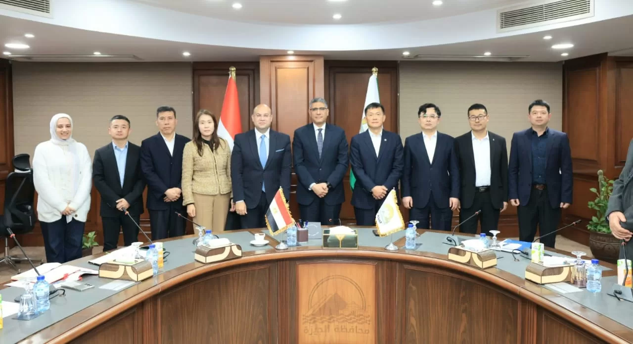 Giza Governor pledges support for Chinese investors - Egyptian Gazette