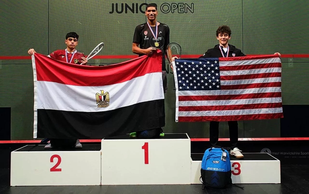 Egypt sweeps 2026 British Junior Open Squash - Egyptian Gazette