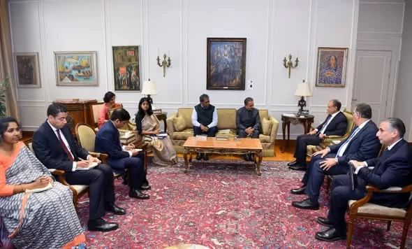 FM, Indian State Minister stress development in bilateral ties ...